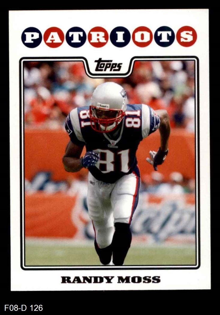 2008 Topps #126 Randy Moss