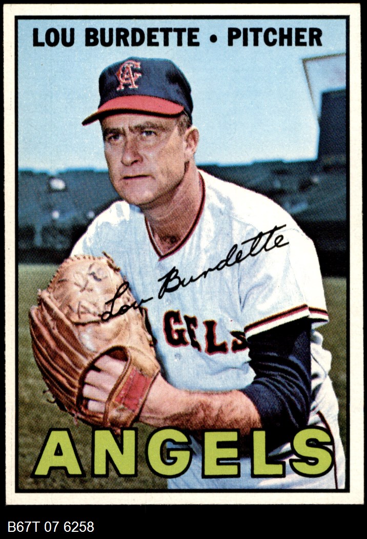 1967 Topps #265 Lou Lew Burdette