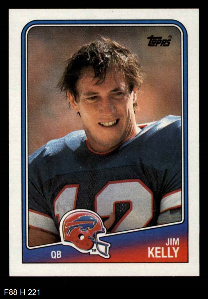 1988 Topps #221 Jim Kelly