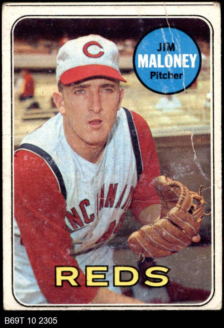 1969 Topps Cincinnati Reds Team Set