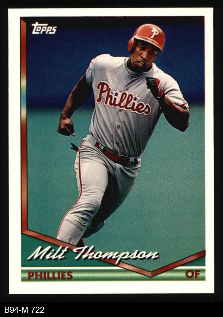 1994 Topps #722 Milt Thompson