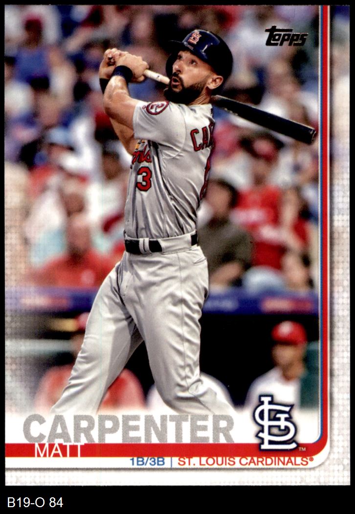2019 Topps #84 Matt Carpenter