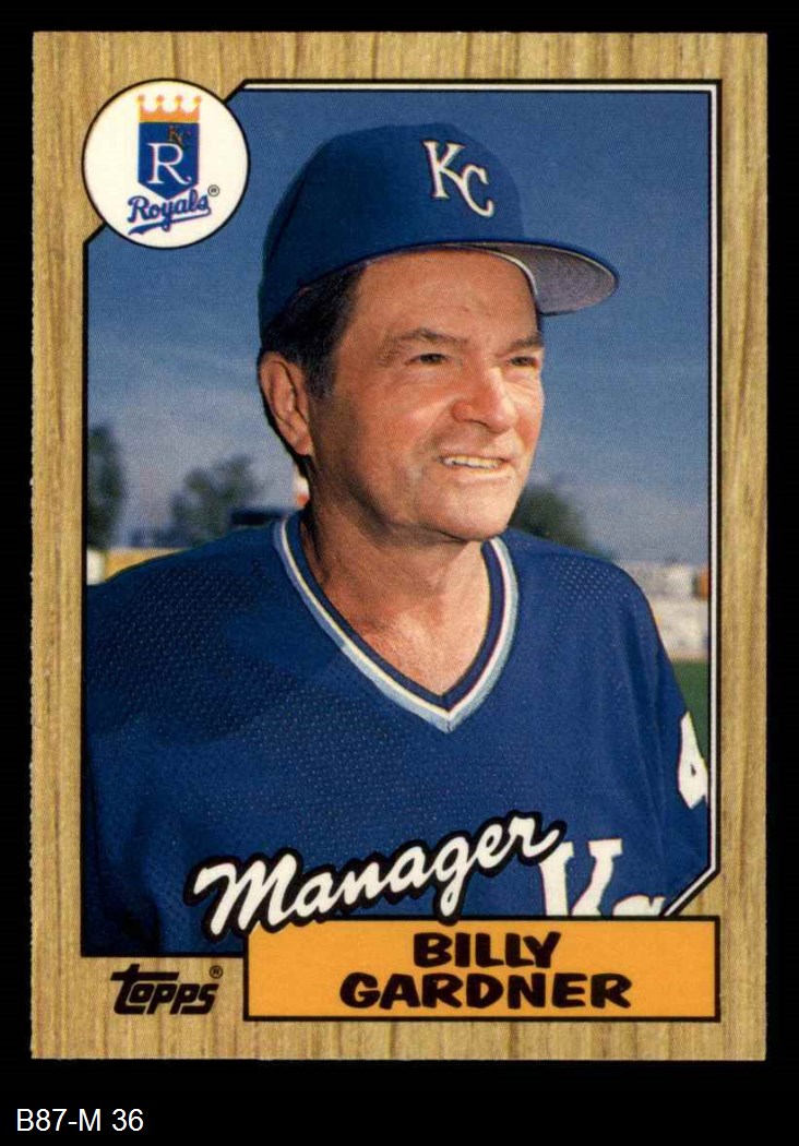 1987 Topps Traded #36 Billy Gardner