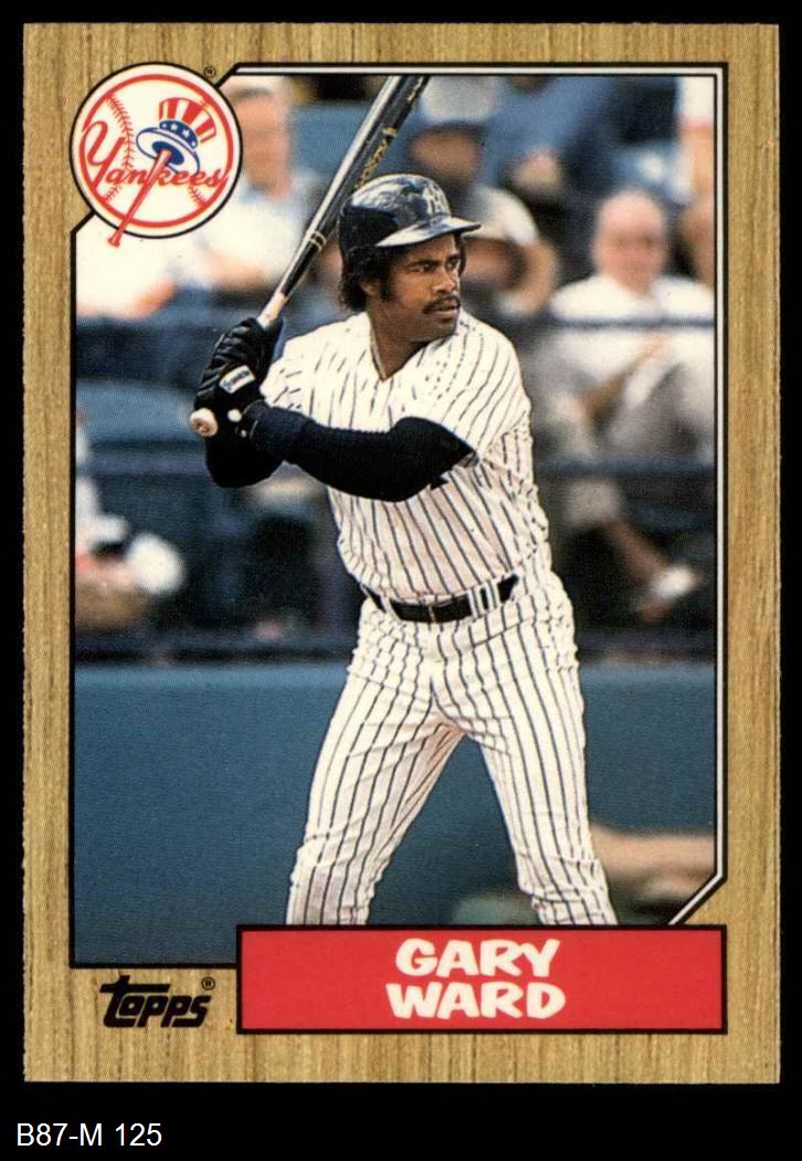 1987 Topps Traded #125 Gary Ward
