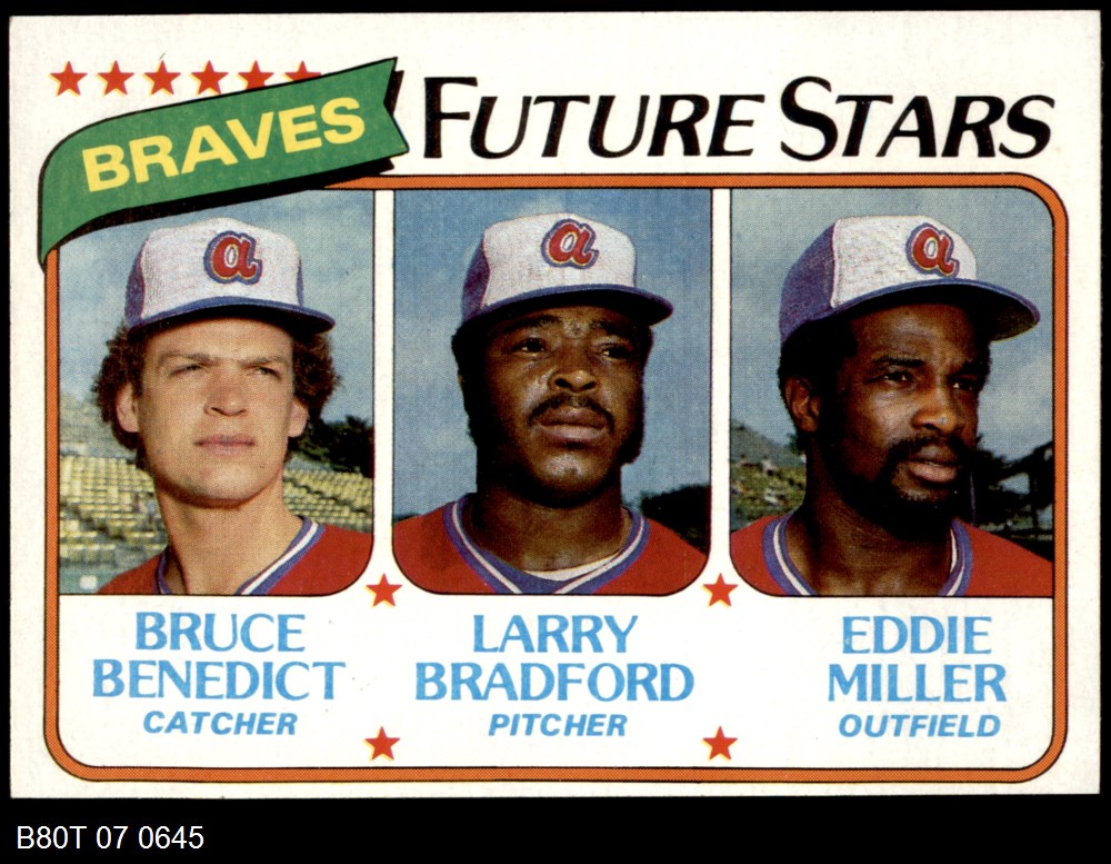 1980 Topps Atlanta Braves Team Set