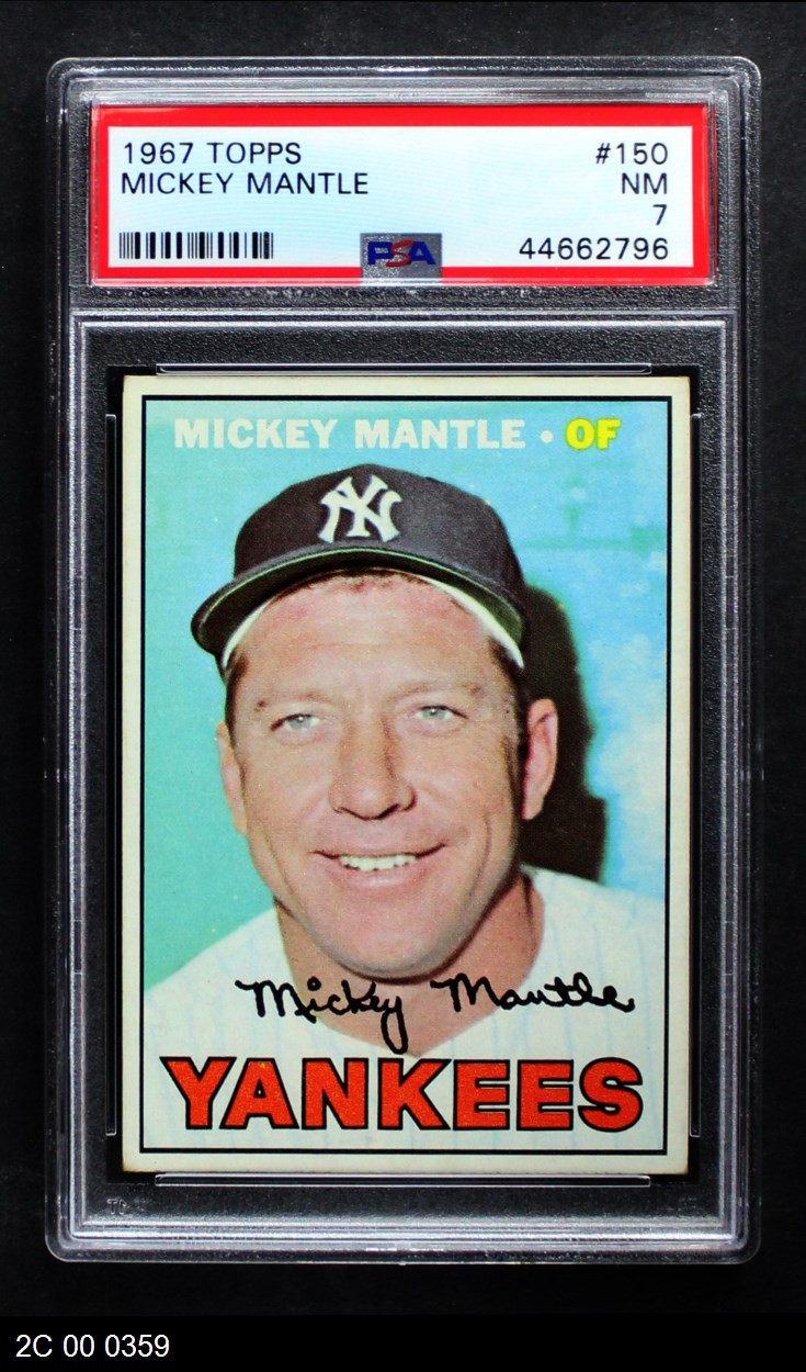 1967 Topps #150 Mickey Mantle