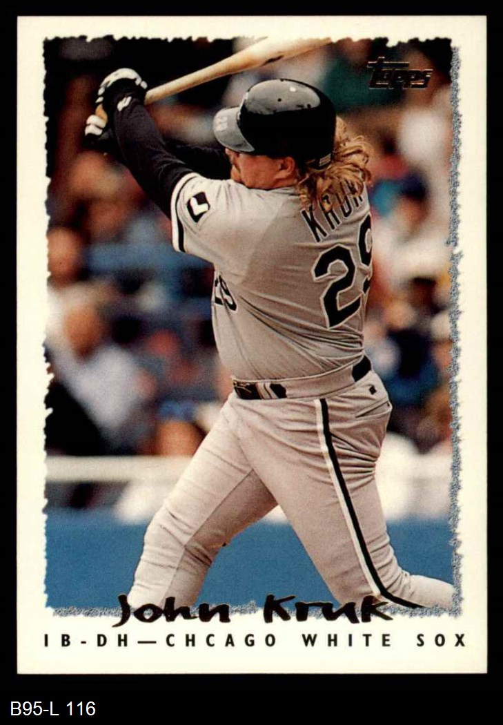 1995 Topps Traded #116 John Kruk