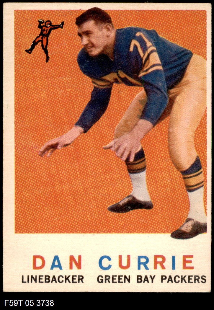 1959 Topps #162 Dan Currie