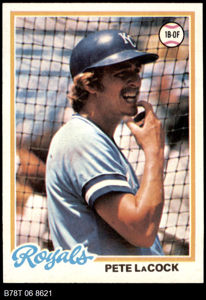 1978 Topps #157 Pete LaCock