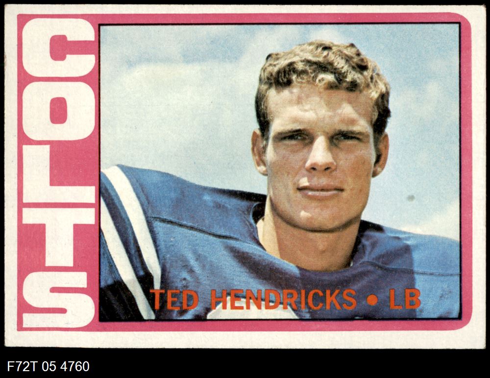 1972 Topps #93 Ted Hendricks