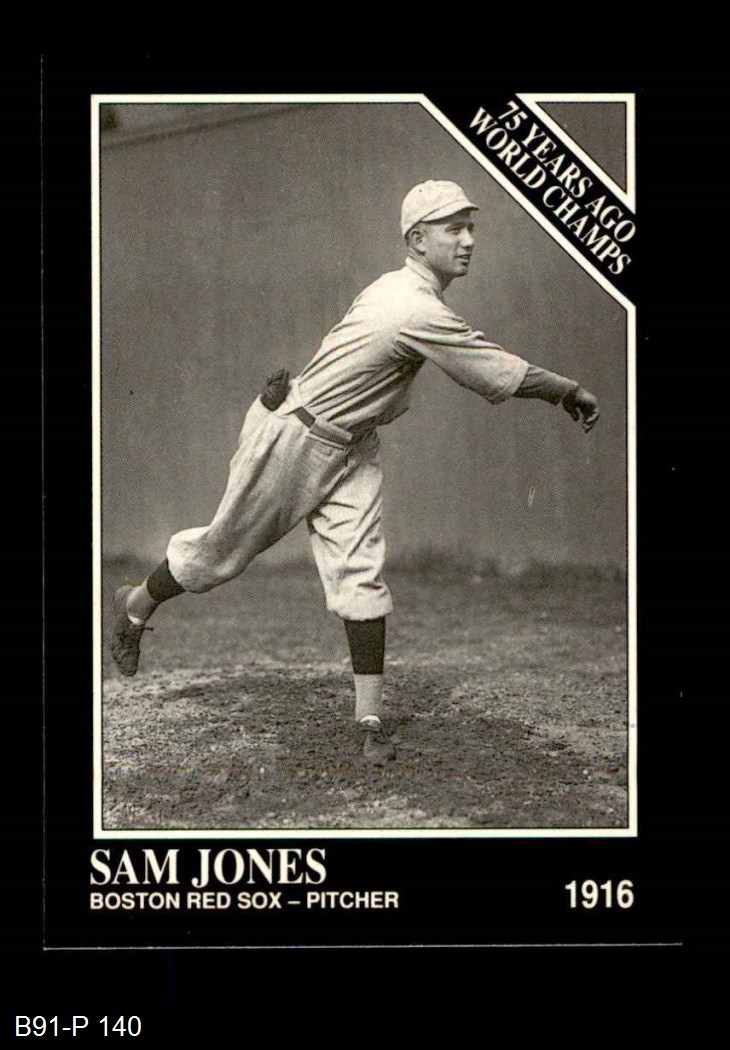 1991 Conlon #140 1916 Champs Sad Sam Jones