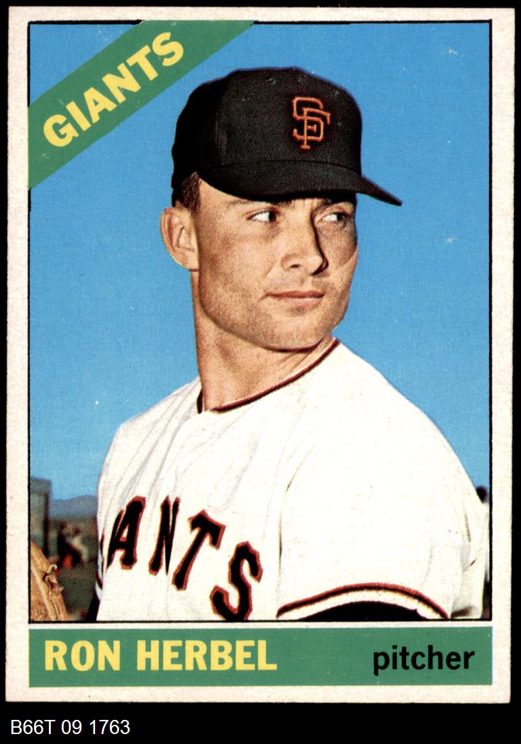 1966 Topps #331 Ron Herbel
