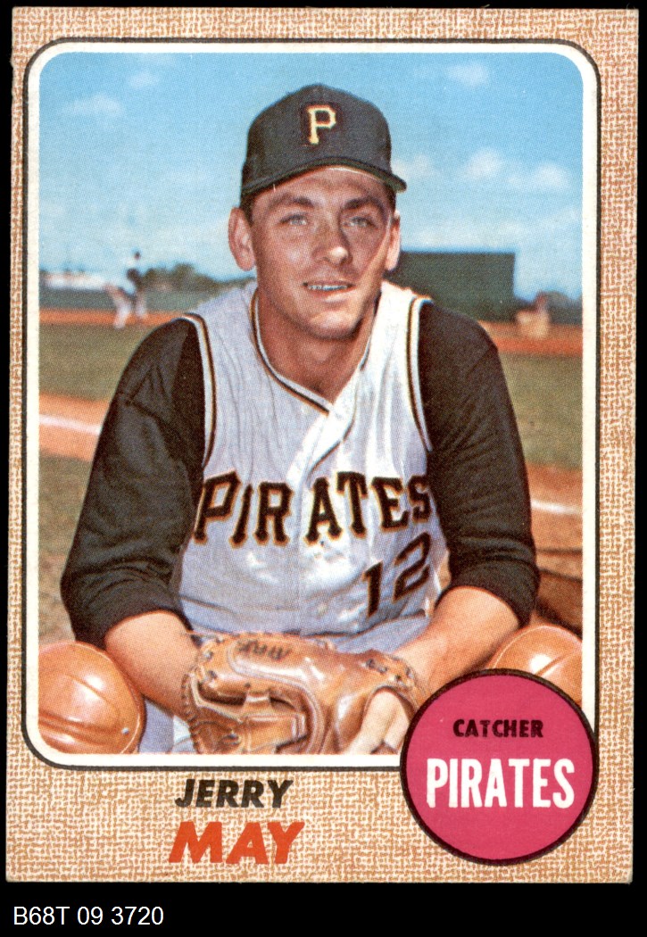 1968 Topps #598 Jerry May