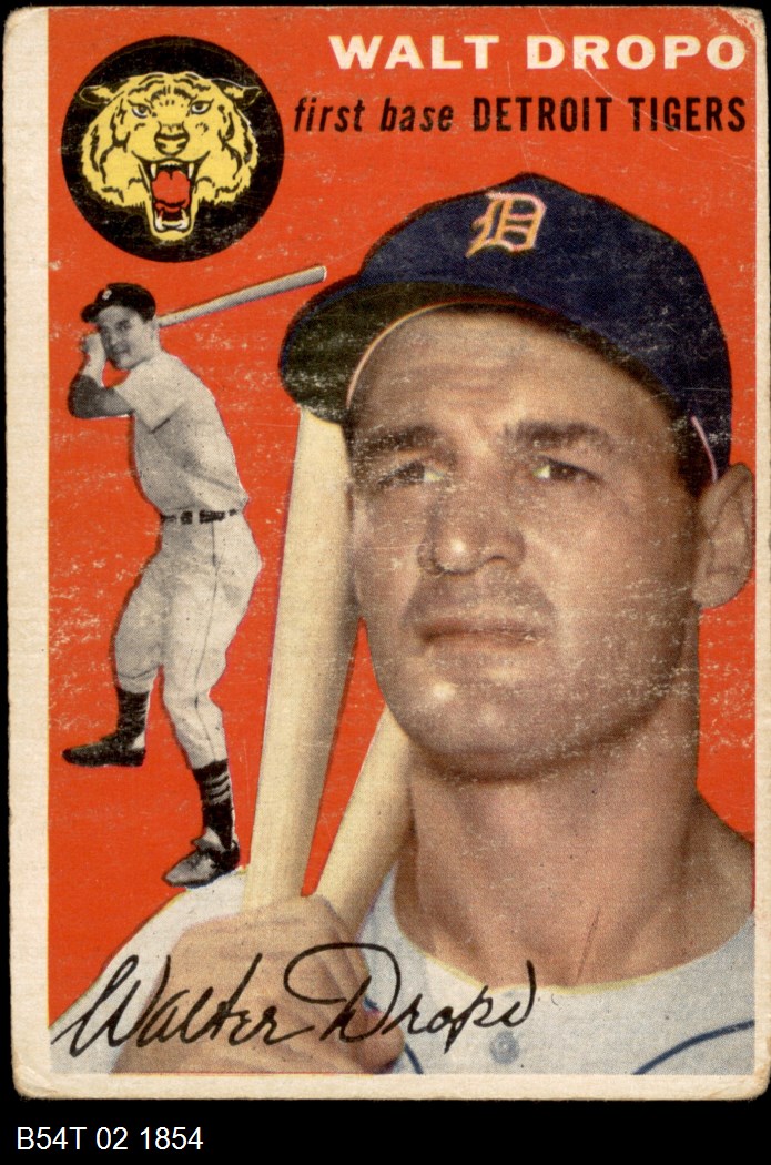 1954 Topps #18 Walt Dropo
