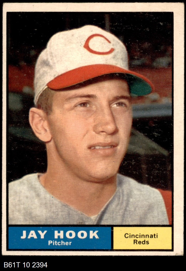 1961 Topps #162 Jay Hook