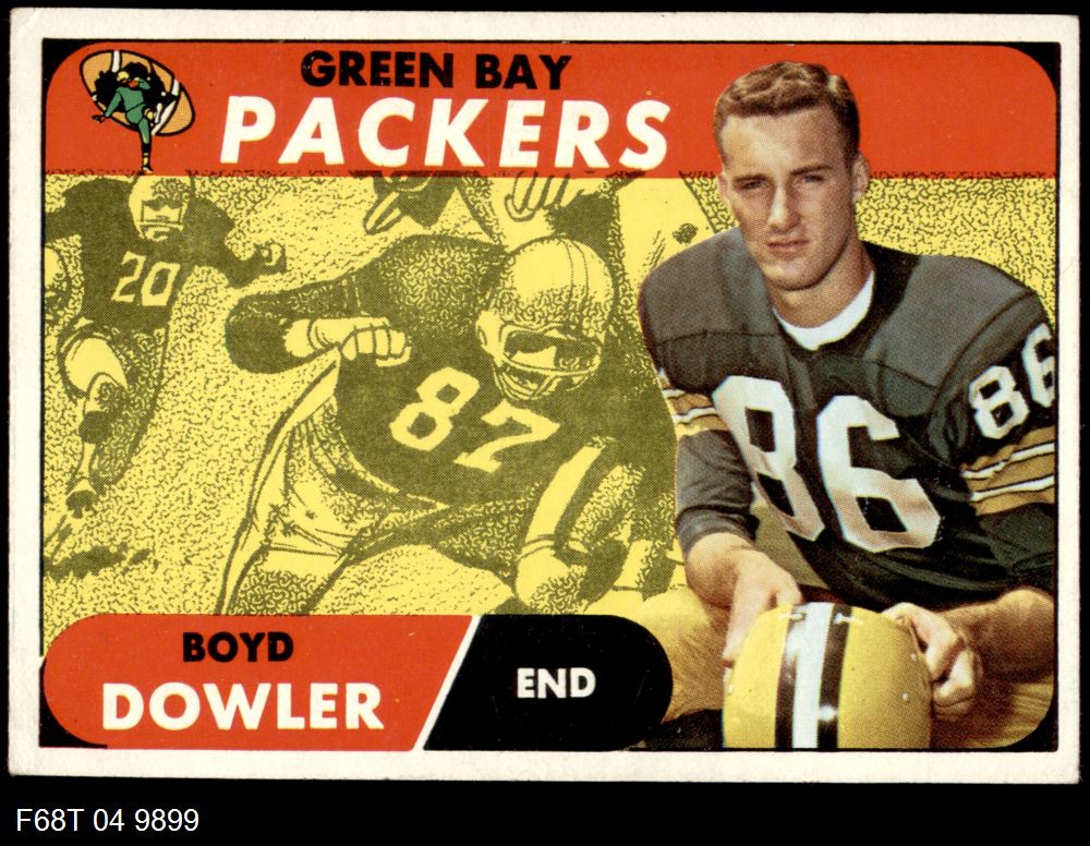 1968 Topps #105 Boyd Dowler