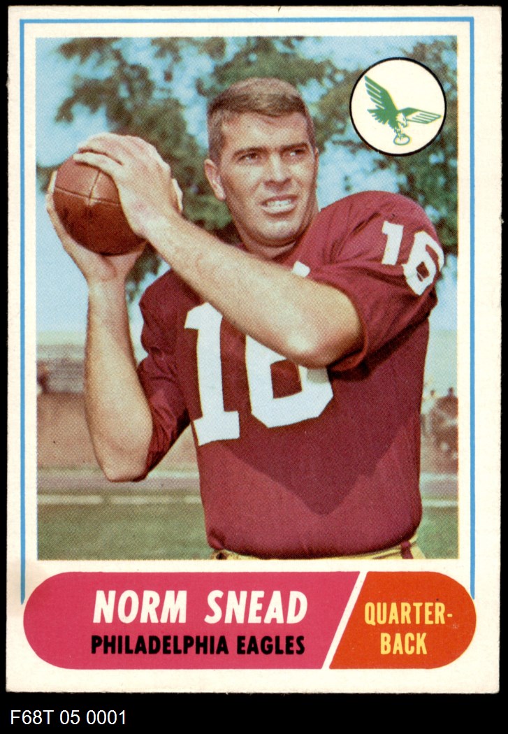 1968 Topps #110 Norm Snead
