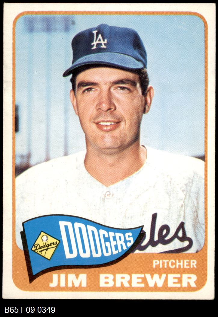 1965 Topps #416 Jim Brewer