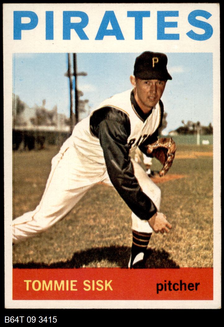 1964 Topps Pittsburgh Pirates Team Set
