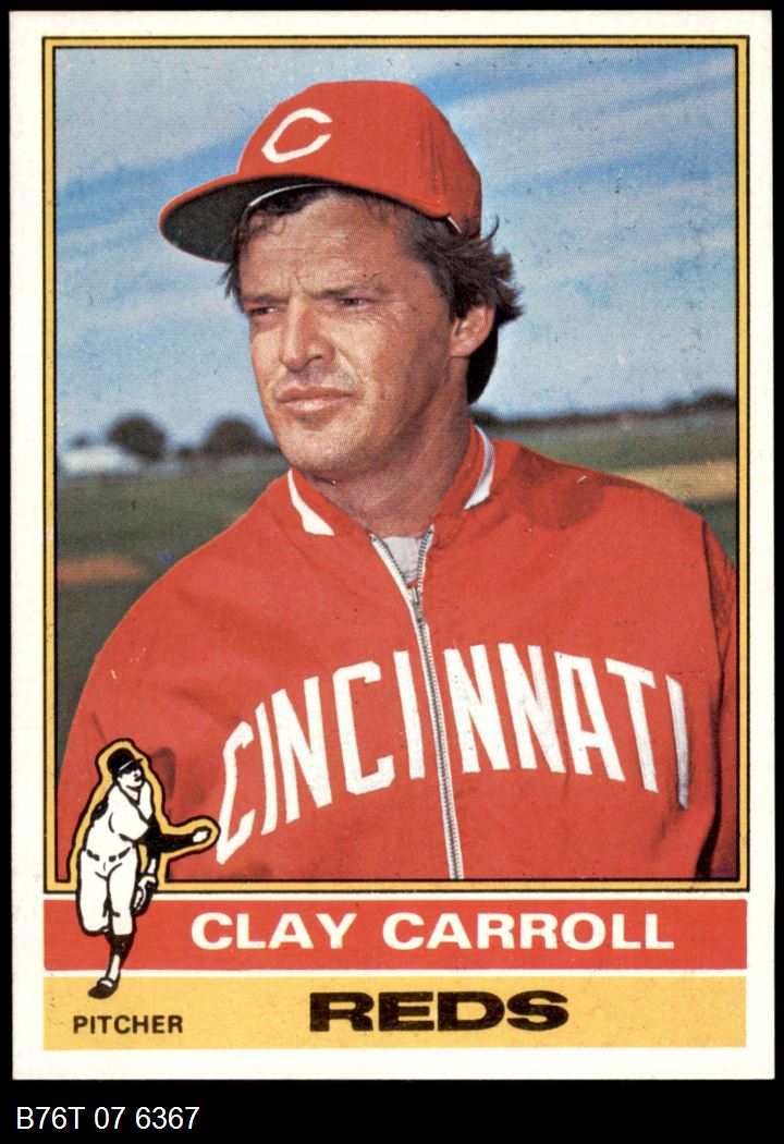 1976 Topps #211 Clay Carroll