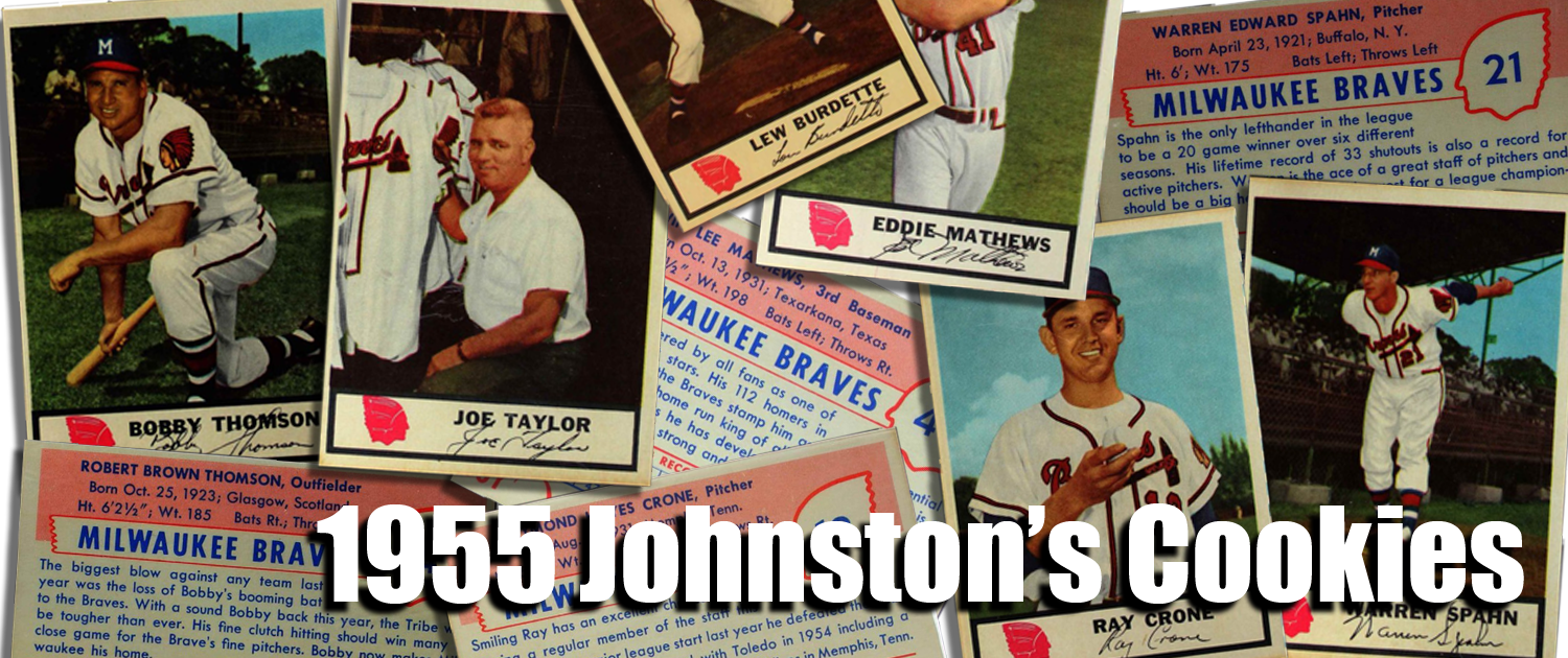 Buy 1955 Johnston Cookies Cards, Sell 1955 Johnston Cookies Cards: Dean ...