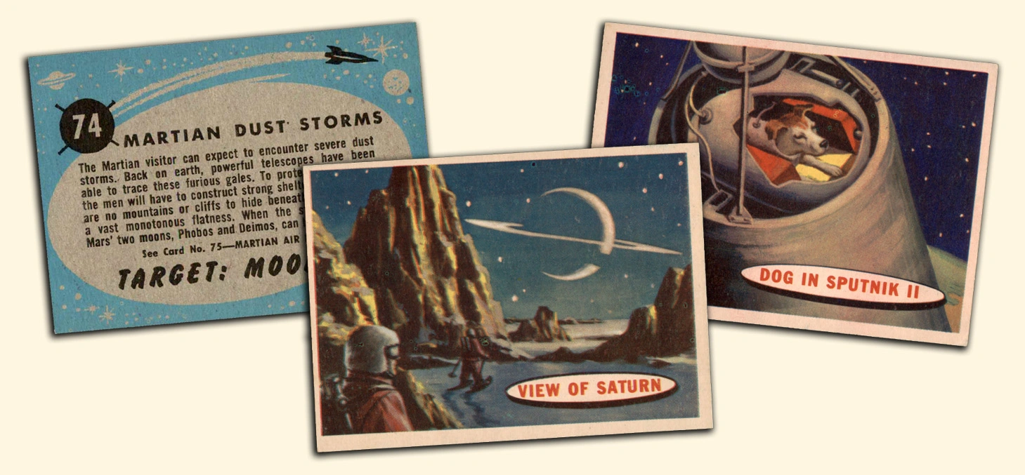 Buy 1957 Topps Target: Moon Cards, Sell 1957 Topps Target: Moon Cards ...