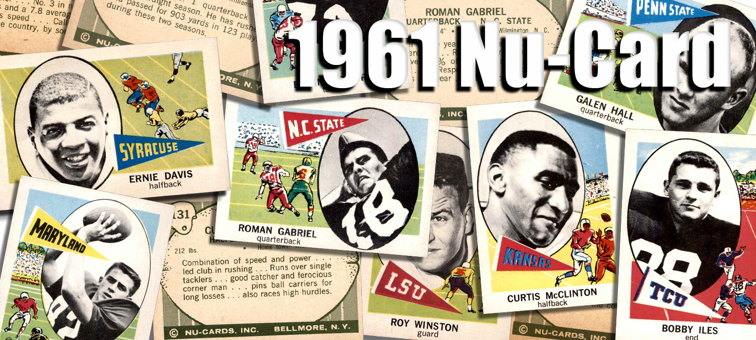 Buy 1961 Nu-Card Football Cards, Sell 1961 Nu-Card Football Cards: Dean ...