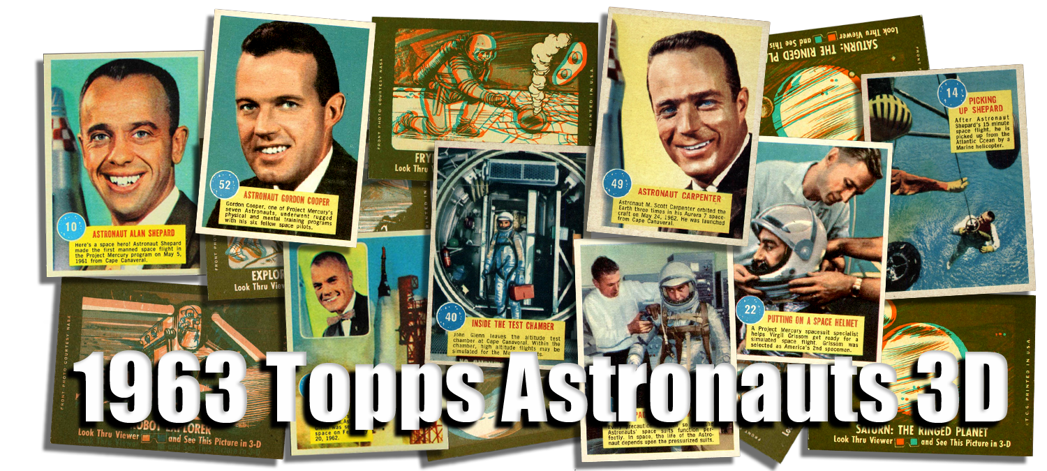 Buy 1963 Topps Astronauts Cards, Sell 1963 Topps Astronauts Cards: Dean ...