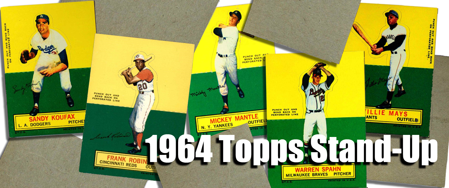 Buy 1964 Topps Stand Up Cards, Sell 1964 Topps Stand Up Cards: Dean’s Cards