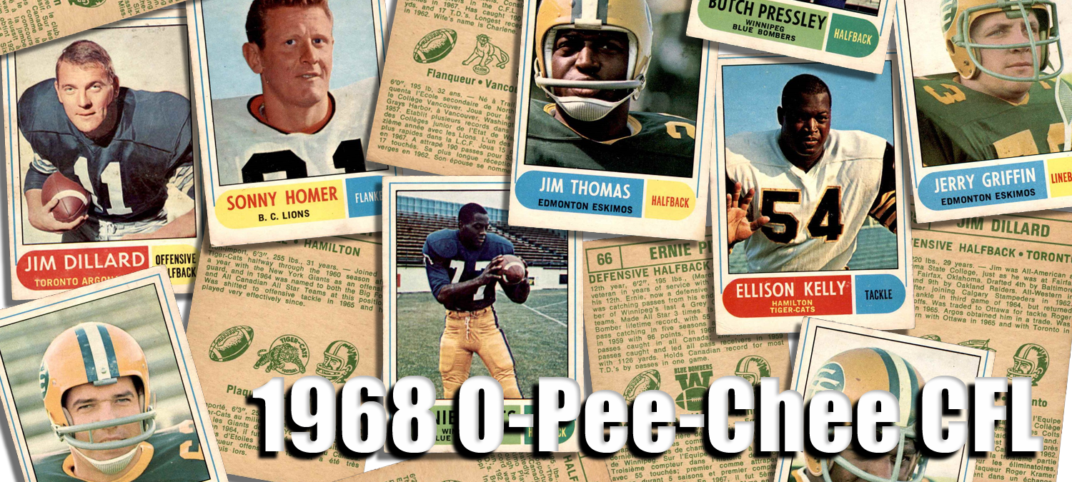 Buy 1968 O-Pee-Chee CFL Cards, Sell 1968 O-Pee-Chee CFL Cards: Dean’s Cards