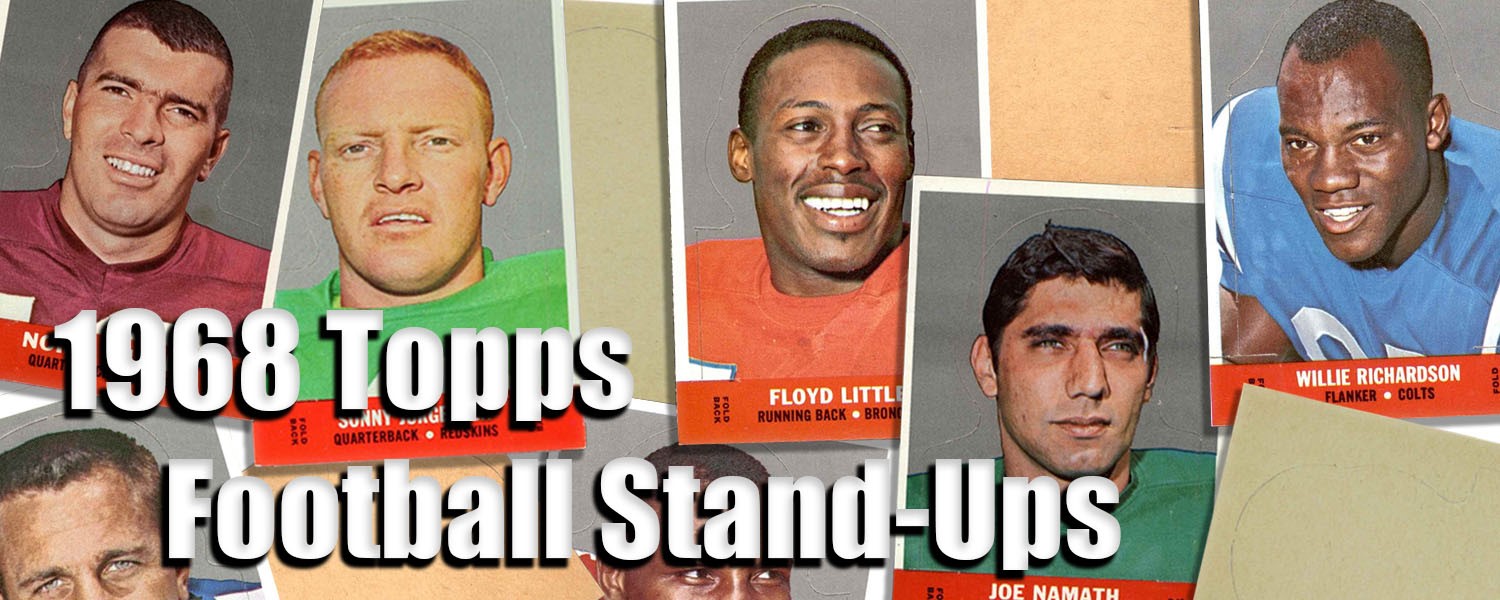 Buy 1968 Topps Football Stand-Ups Cards, Sell 1968 Topps Football Stand ...