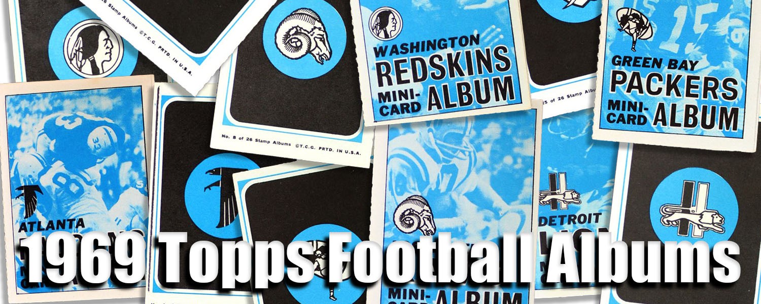 Buy 1969 Topps Football 4-in-1 Stamps Albums Cards, Sell 1969 Topps ...