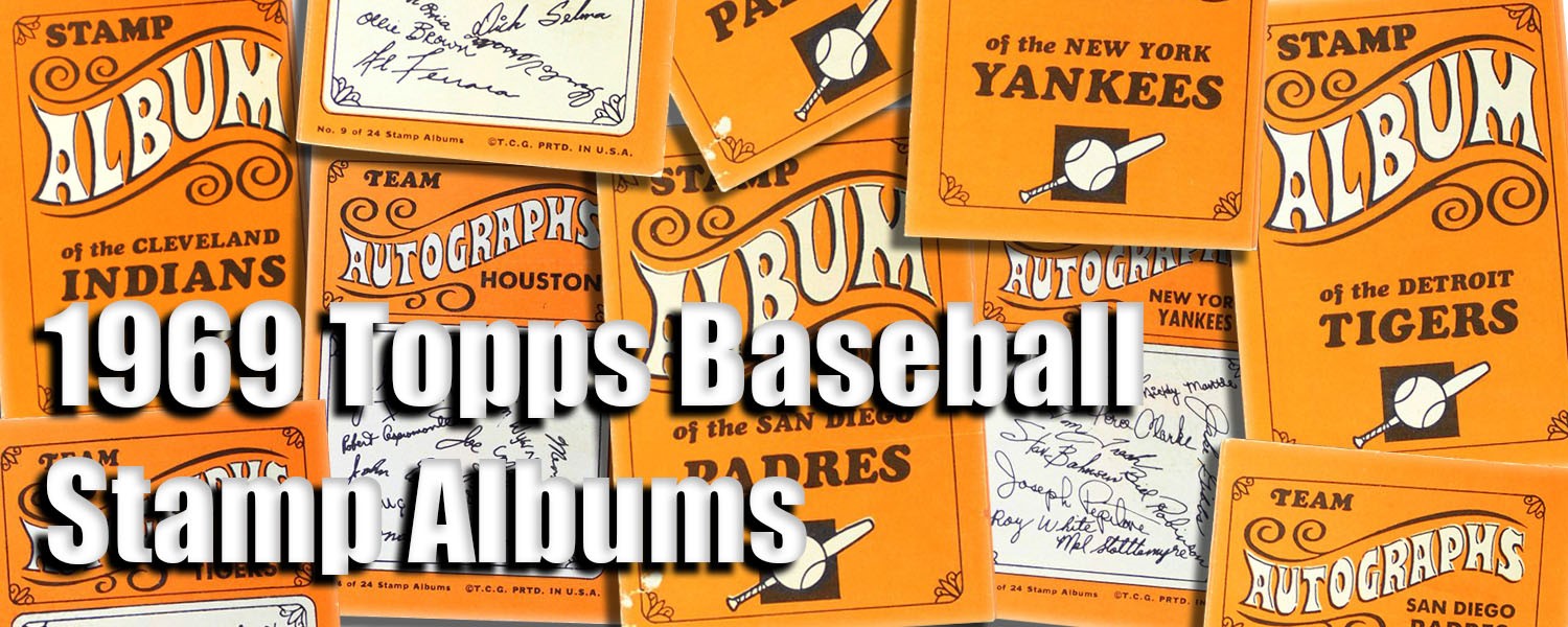 Buy 1969 Topps Baseball Stamp Albums Cards, Sell 1969 Topps Baseball ...