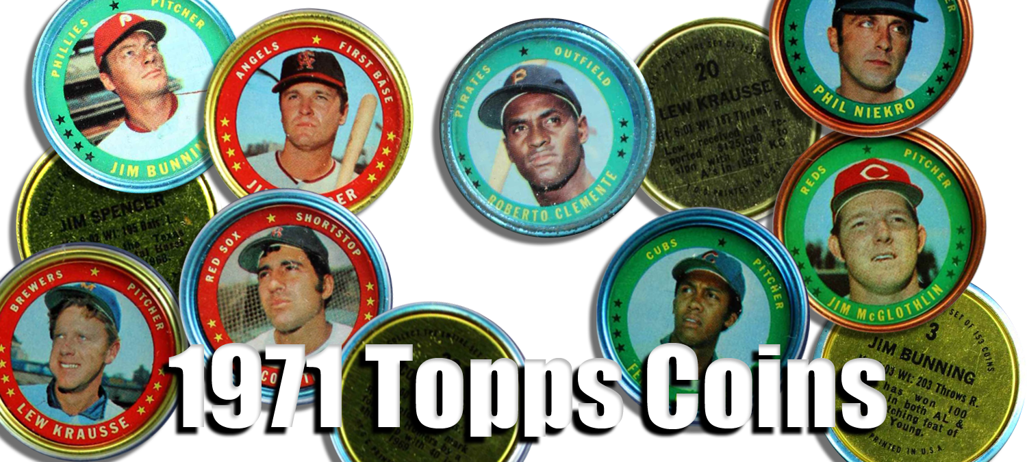 Buy 1971 Topps Coins Cards, Sell 1971 Topps Coins Cards: Dean’s Cards