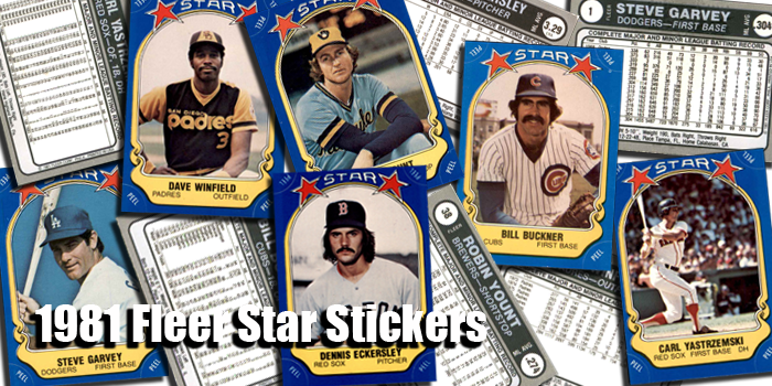 Buy 1981 Fleer Star Stickers Baseball Cards, Sell 1981 Fleer Star ...
