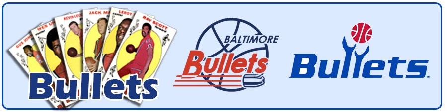 Buy Baltimore Bullets Teams Sets & Washington Bullets (Wizards) Team ...