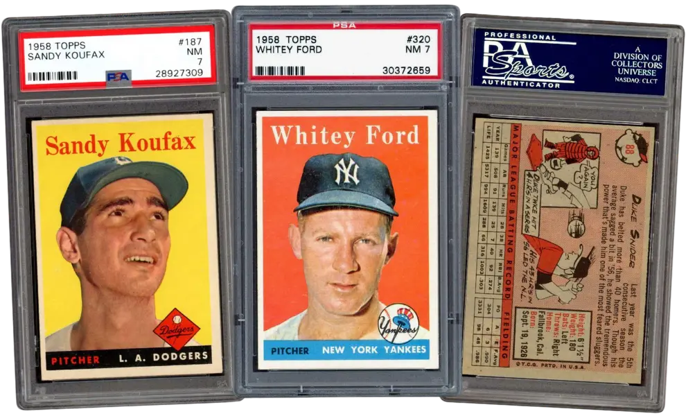 Buy 1958 Topps Baseball Cards, Sell 1958 Topps Baseball Cards: Dean’s Cards