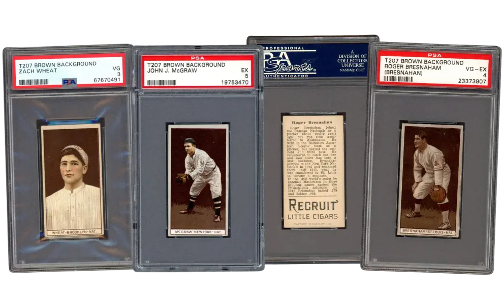 Buy 1912 T207 Brown Backgrounds Cards, Sell 1912 T207 Brown Backgrounds ...