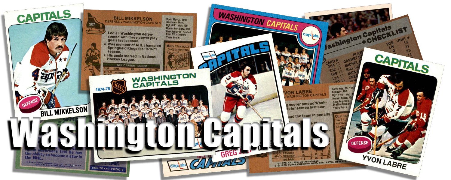 Buy Washington Capitals Team Sets Cards, Sell Washington Capitals Team ...