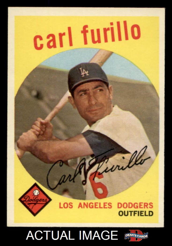 1959 Topps #206 Carl Furillo