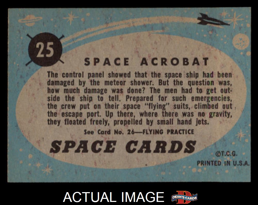 1957 Topps Space Cards Complete Set