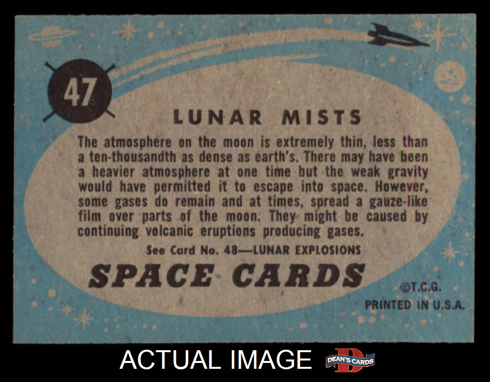 1957 Topps Space Cards Complete Set