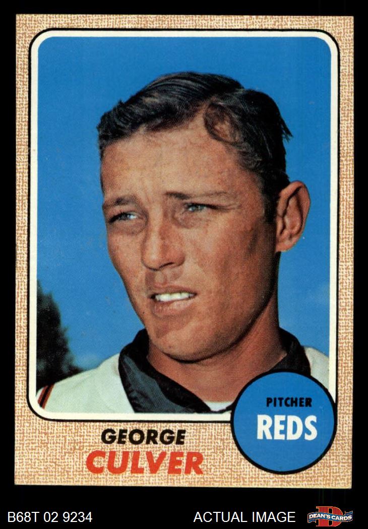 1968 Topps #319 George Culver