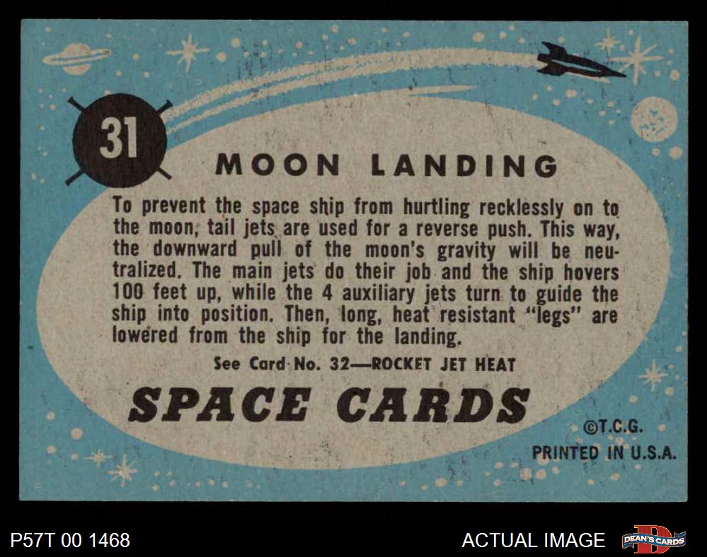1957 Topps Space Cards Complete Set