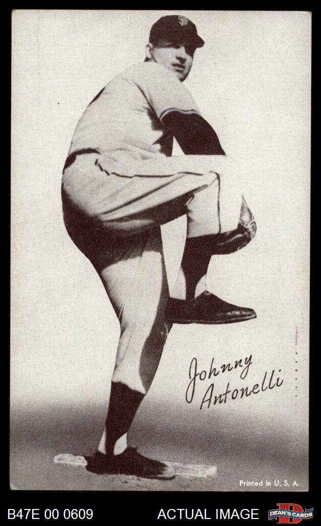 1947 Exhibits # John Johnny Antonelli