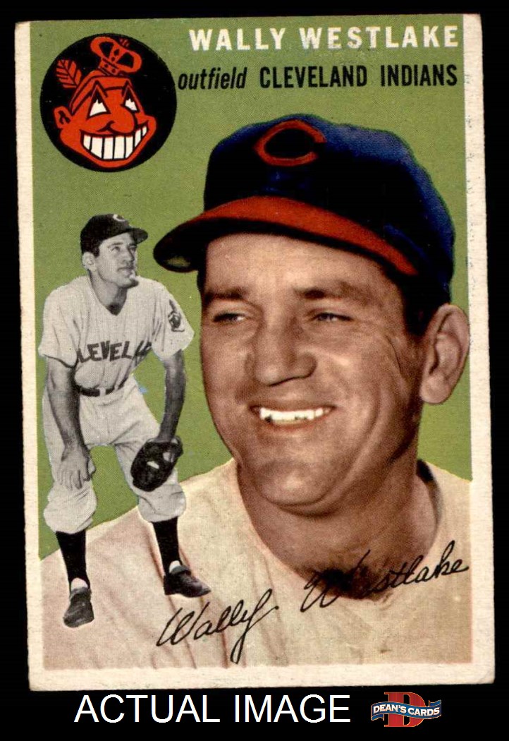 1954 Topps Cleveland Indians Team Set