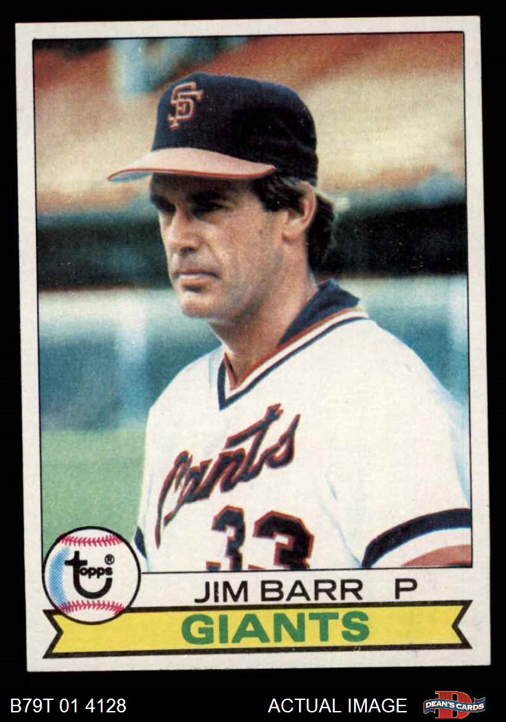 1979 Topps #461 Jim Barr