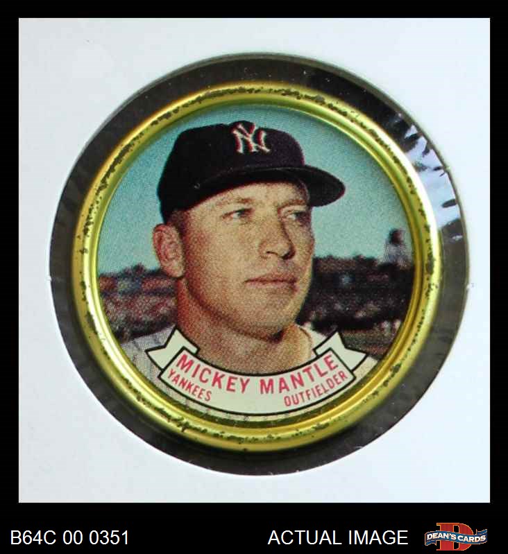 1964 Topps Coins #120 Mickey Mantle