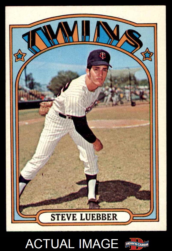 1972 Topps Minnesota Twins Team Set