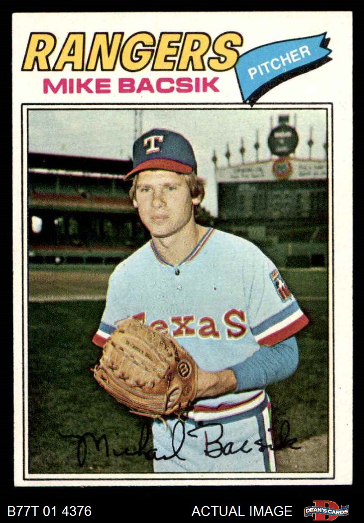 1977 Topps #103 Mike Bacsik